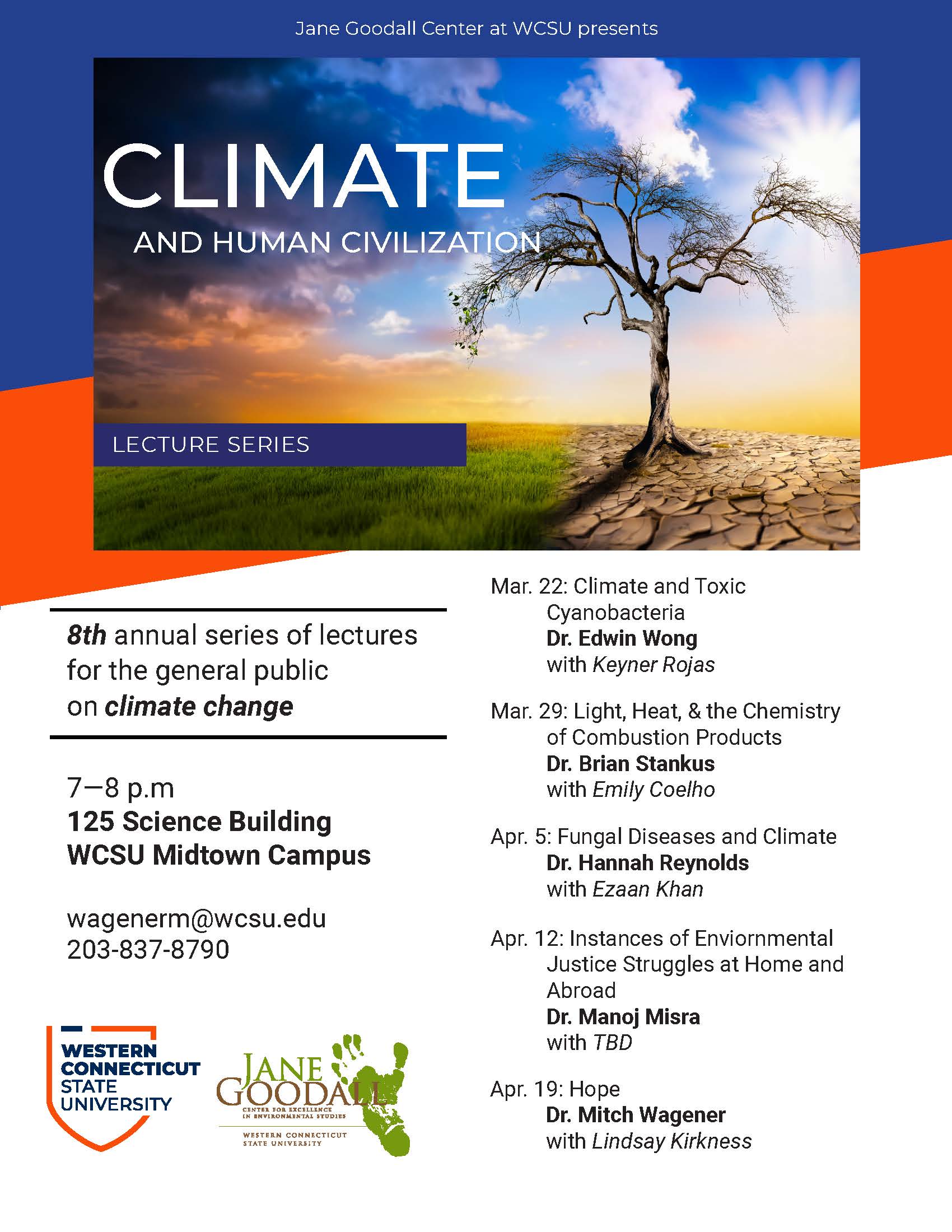 WCSU hosts 8th annual lecture series on ‘Climate and Human Civilization ...